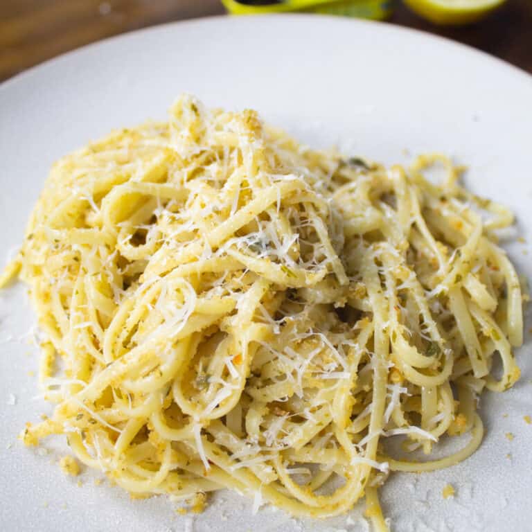 Garlic Anchovy Pasta - Always From Scratch