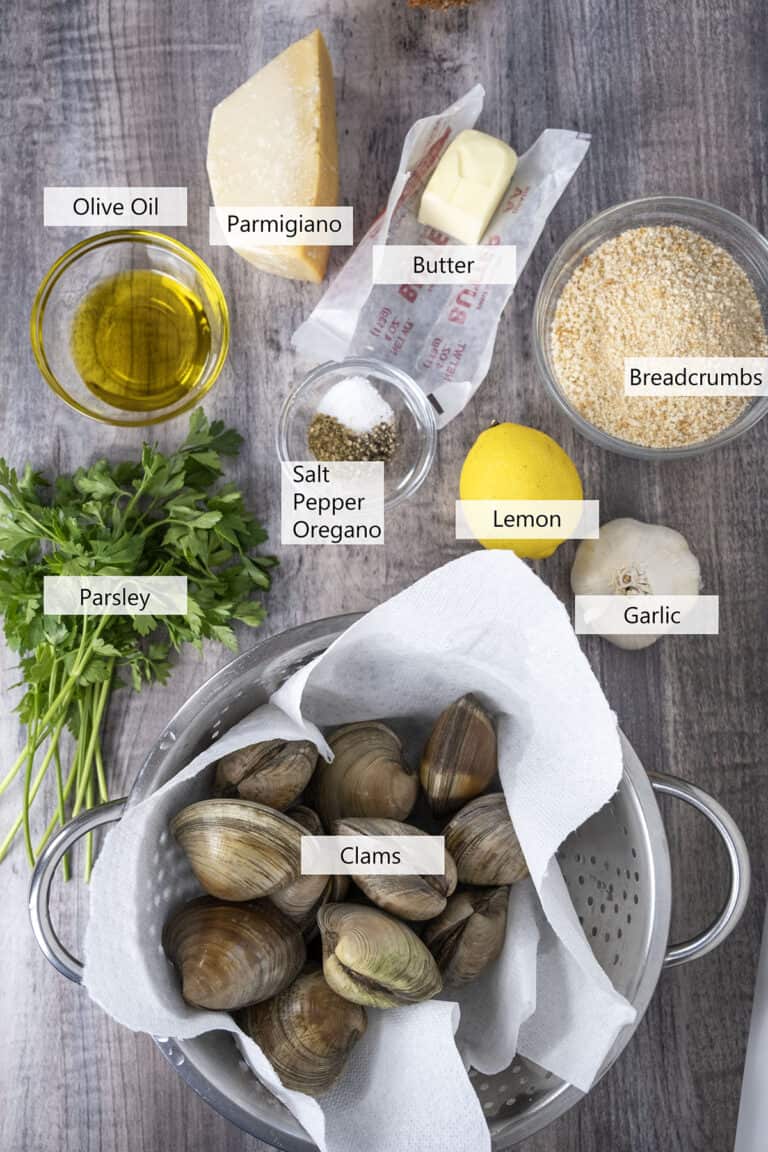 Italian Stuffed Baked Clams - Always From Scratch