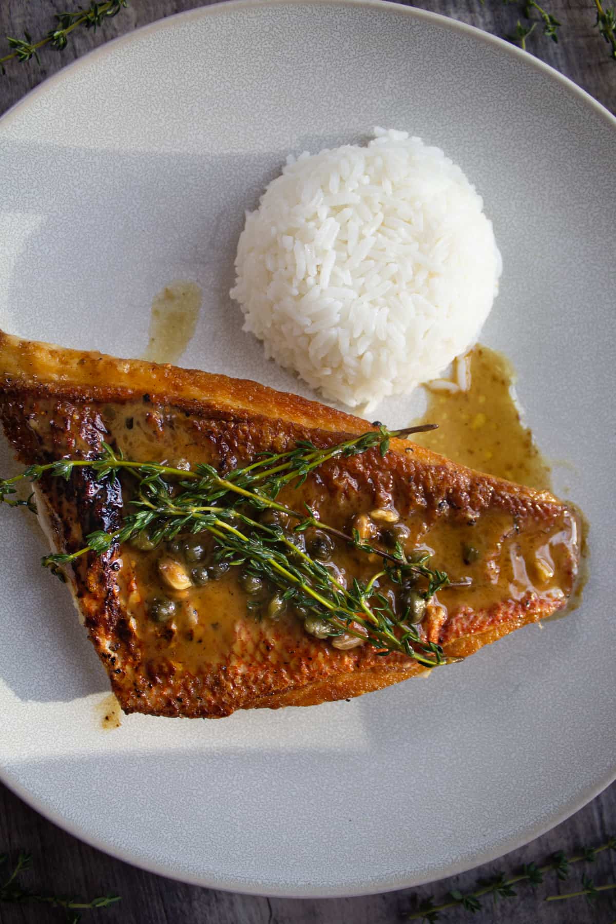 Pan-Seared Vermillion Snapper - Always From Scratch