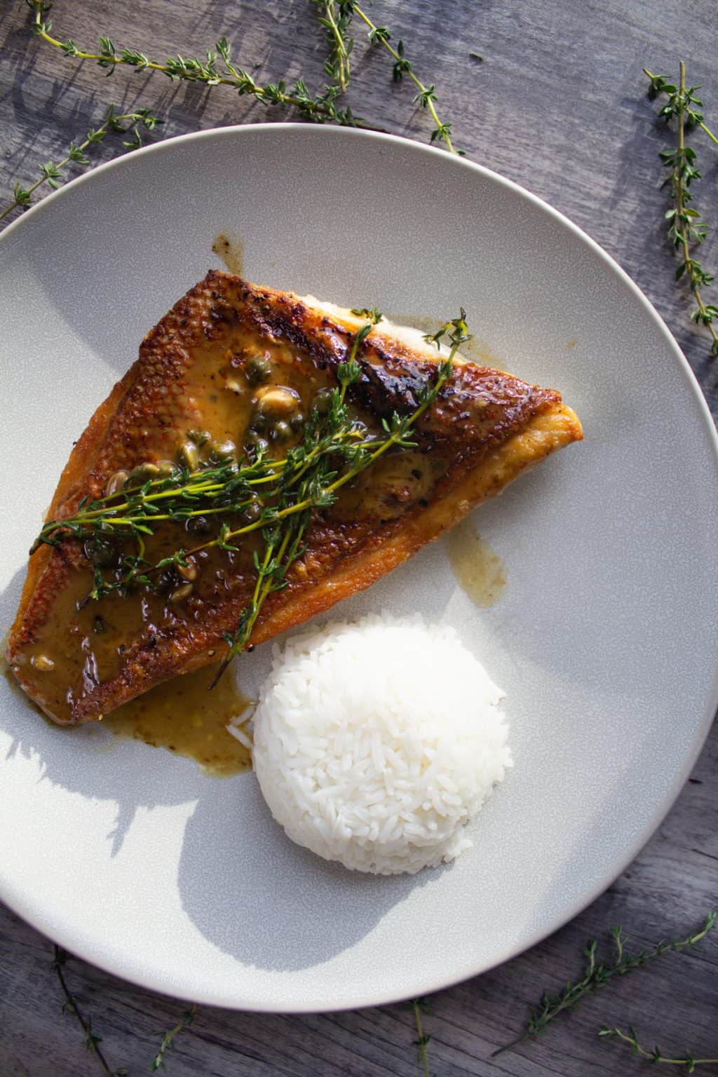 Pan-Seared Vermillion Snapper - Always From Scratch