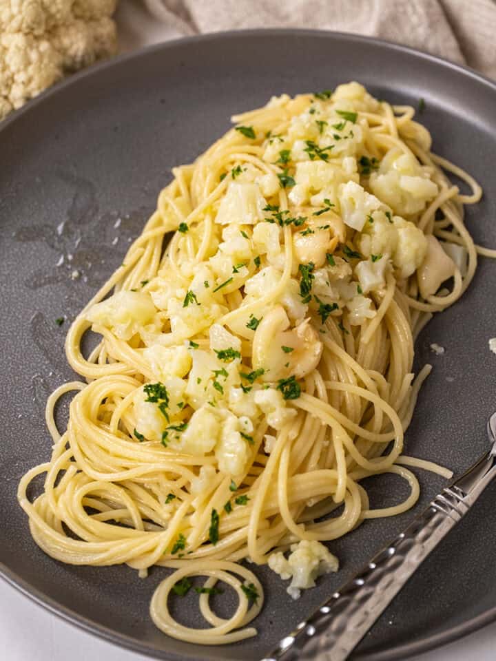 Garlic Anchovy Pasta - Always From Scratch