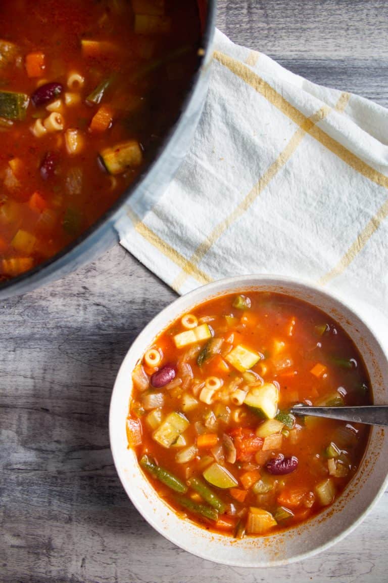 Classic Italian Minestrone - Always From Scratch
