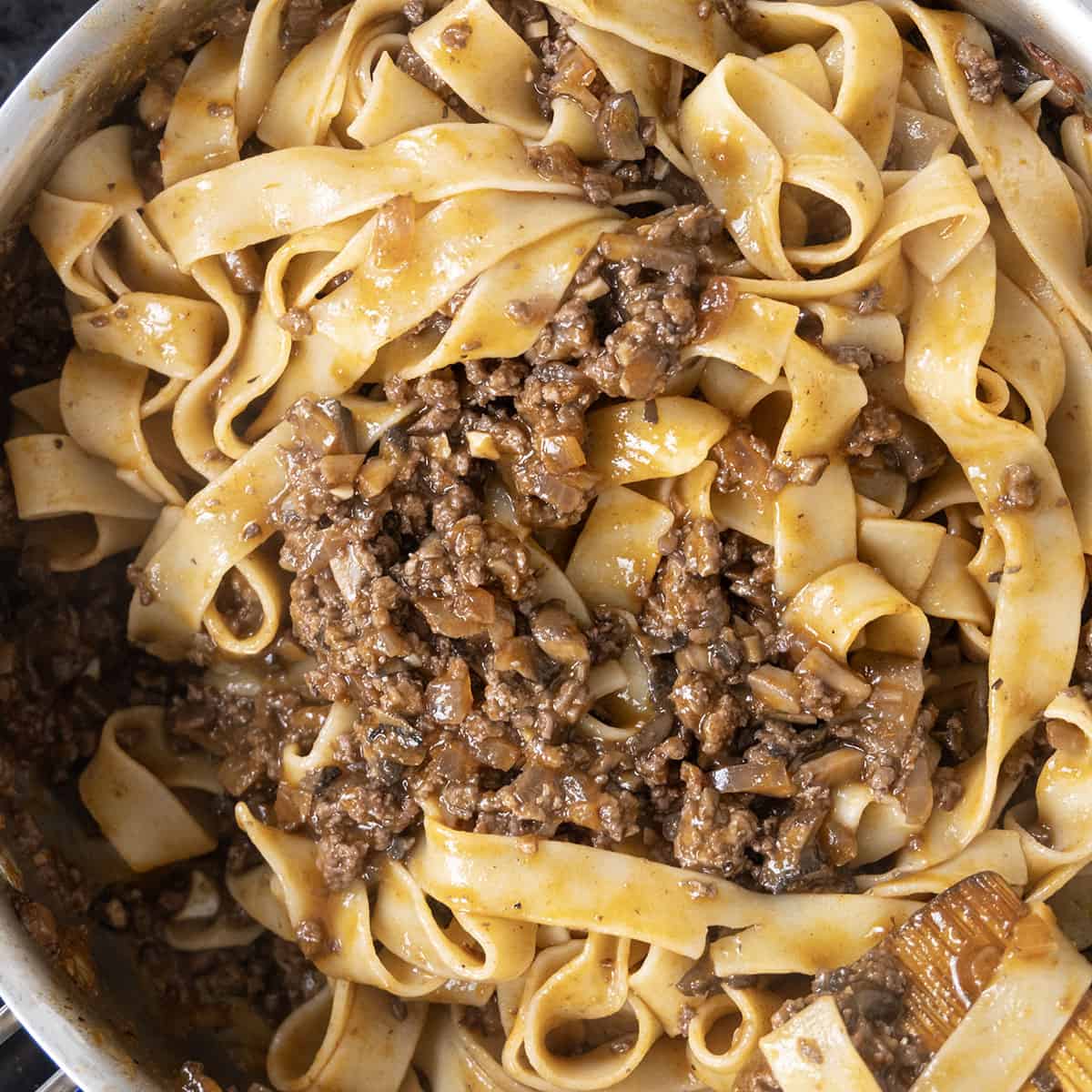 Quick Lamb Ragu with Pappardelle - Always From Scratch