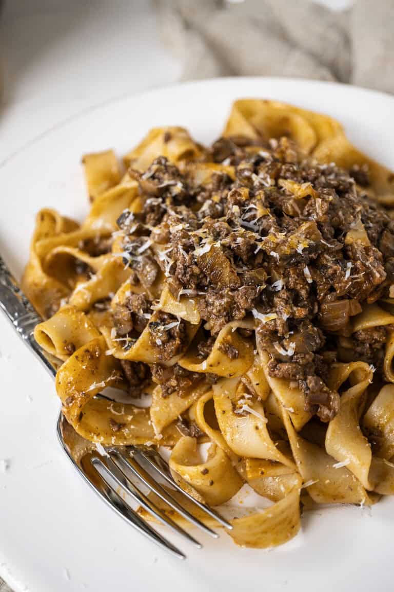 Quick Lamb Ragu with Pappardelle - Always From Scratch