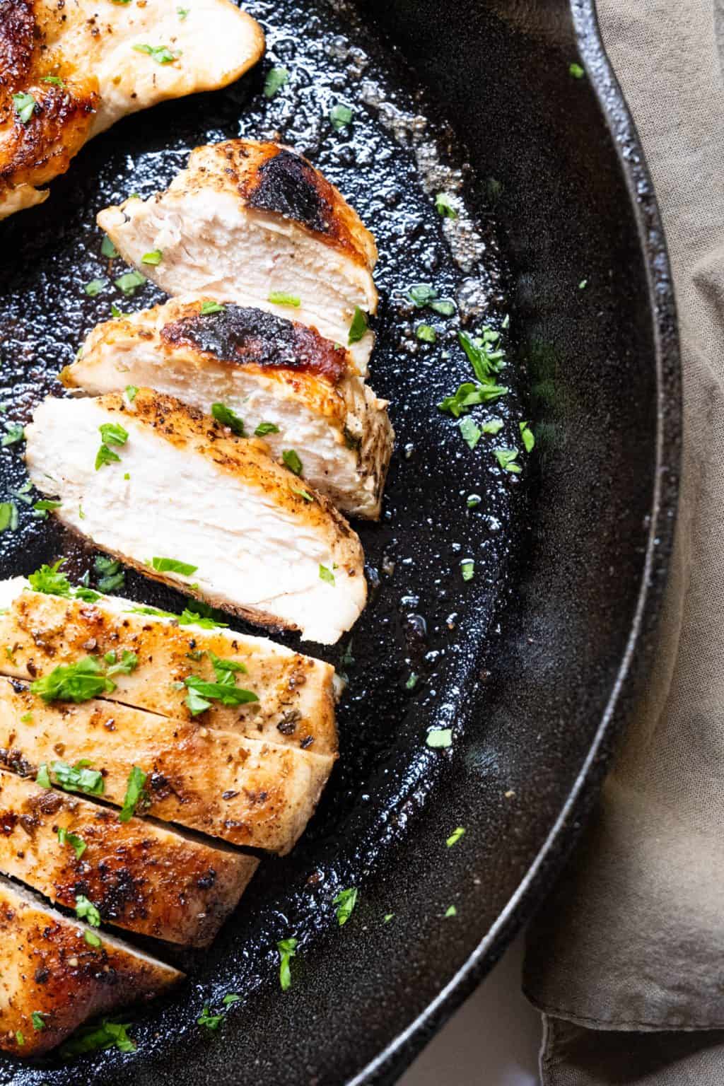 PERFECT Cast Iron Chicken Breast - Always From Scratch