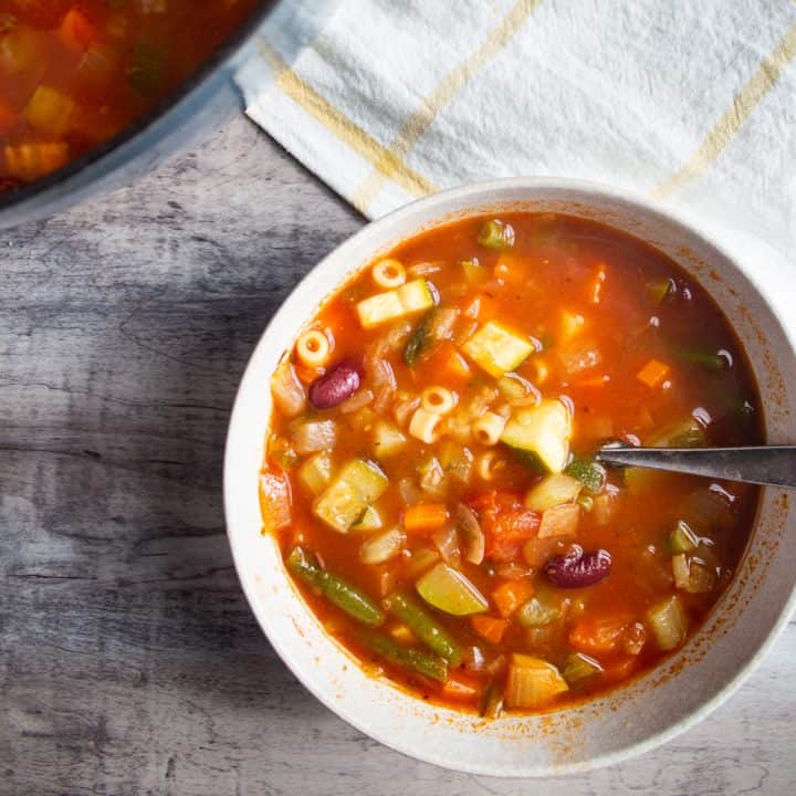 Classic Italian Minestrone - Always From Scratch