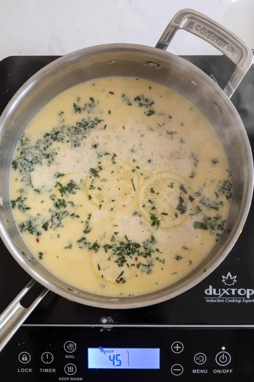 Creamy Lemon Sauce - Always From Scratch