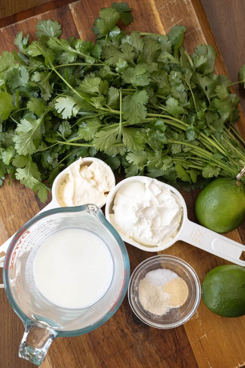 Cilantro Lime Ranch Dressing - Always From Scratch
