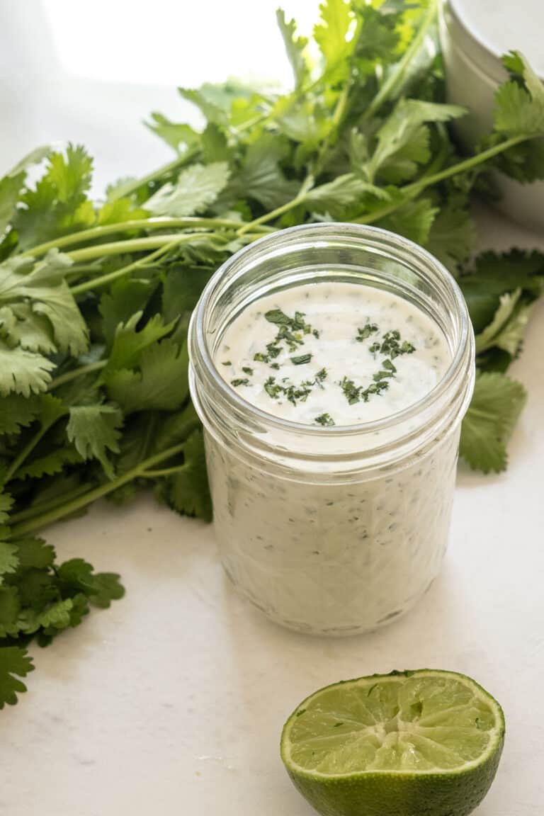 Cilantro Lime Ranch Dressing - Always From Scratch