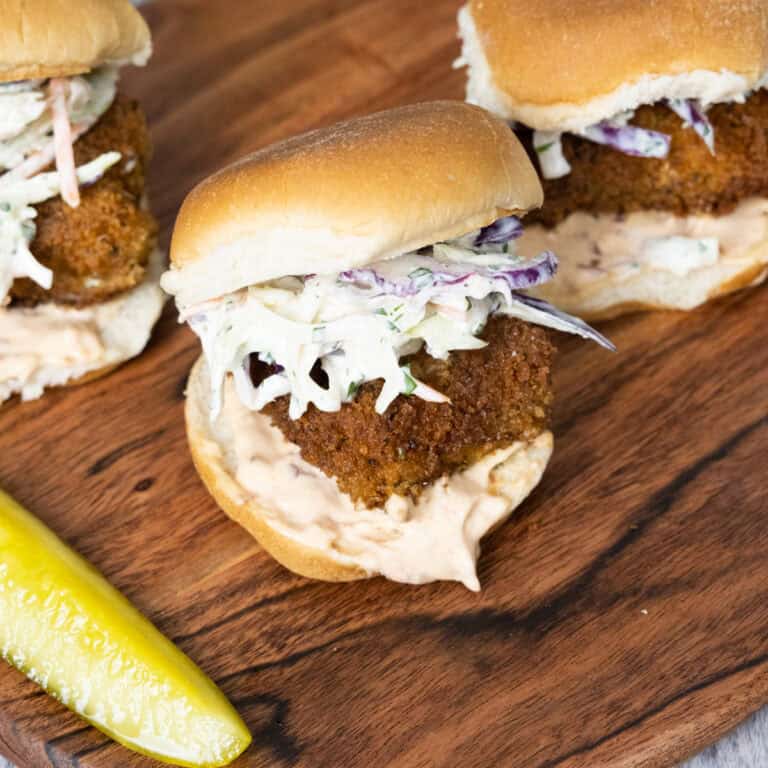 Crispy Fish Sliders - Always From Scratch