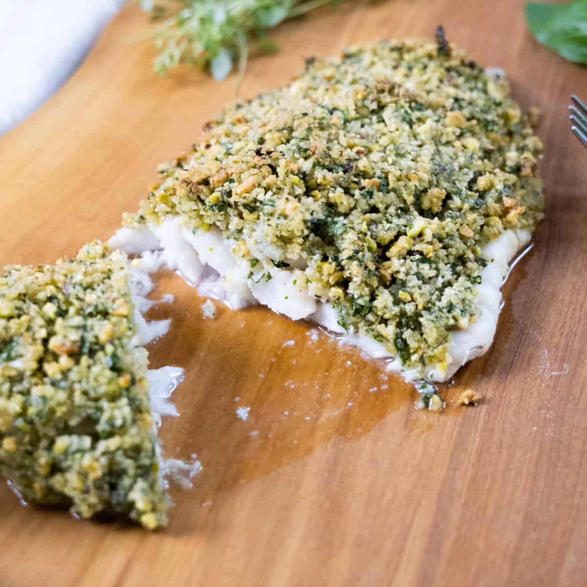 Pistachio Crusted Fish - Always From Scratch