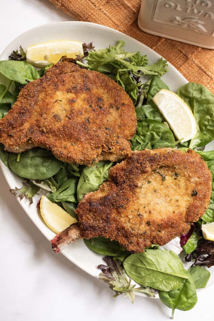 Classic Pork Chop Milanese - Always From Scratch