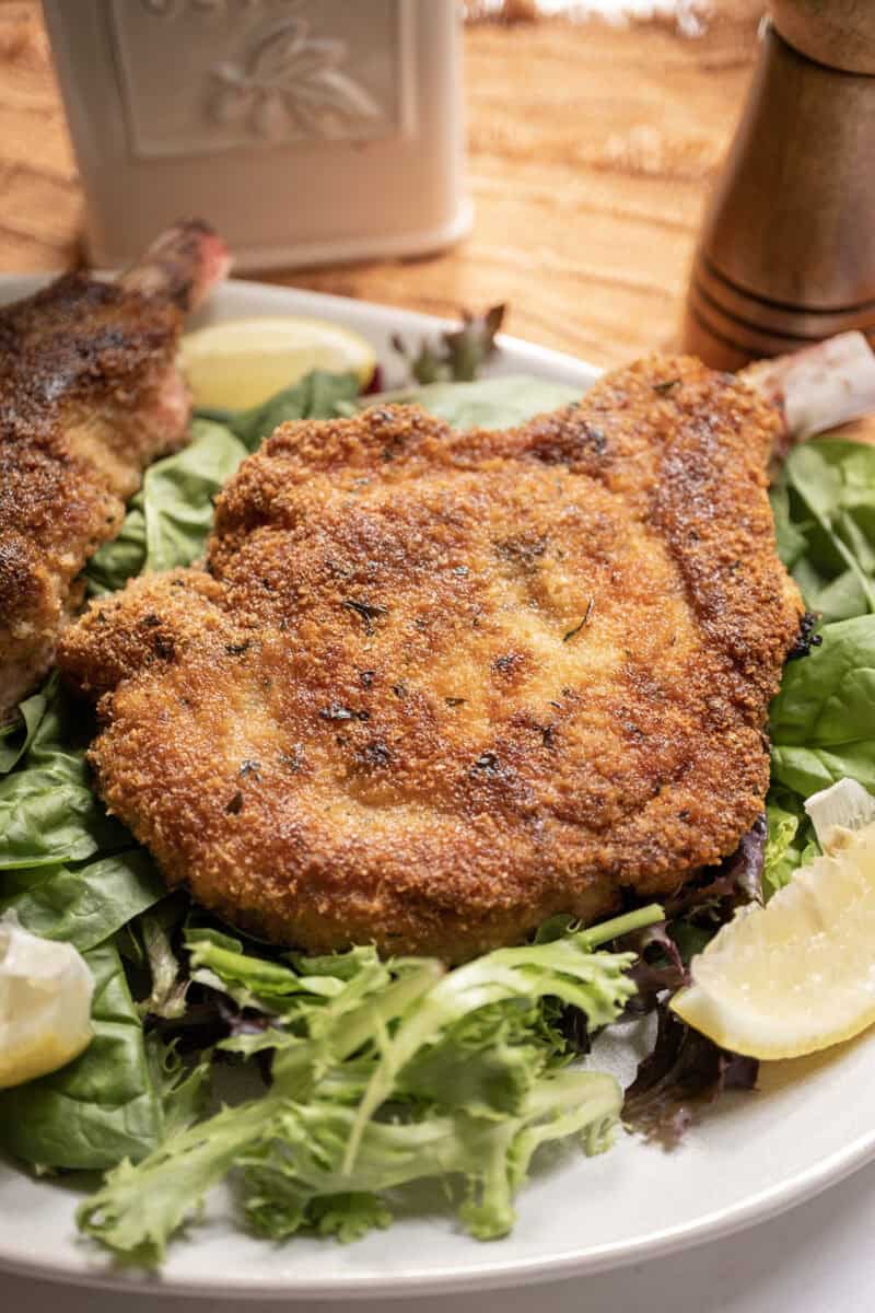 Classic Pork Chop Milanese - Always From Scratch