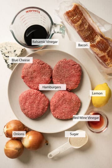 Bacon Blue Cheese Burger - Always From Scratch