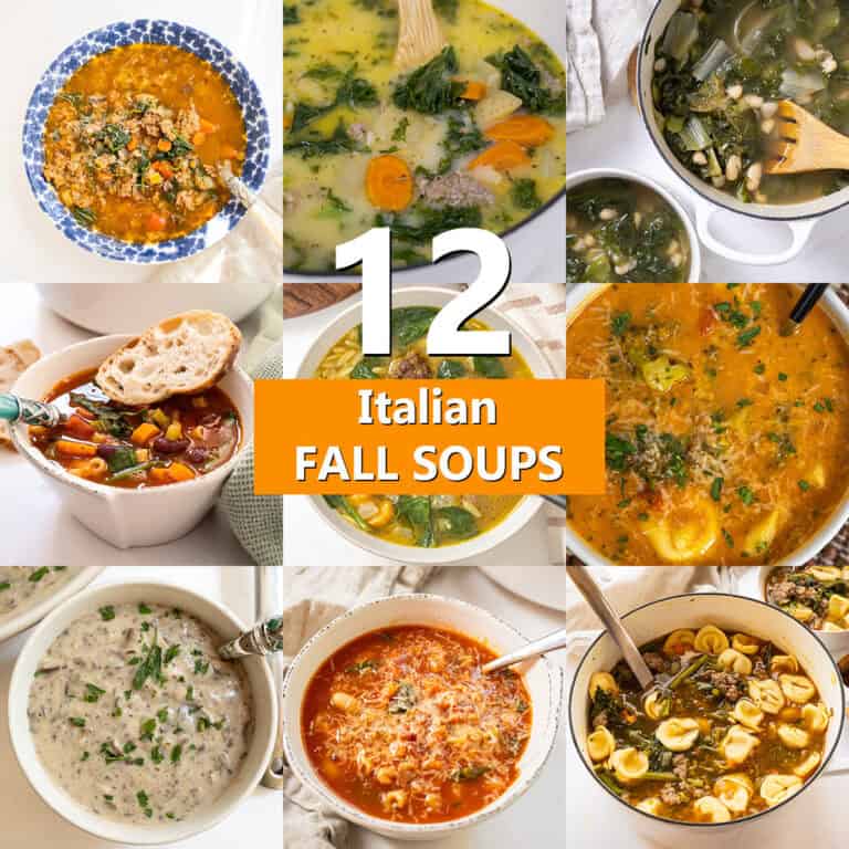 10+ Italian Fall Soups - Always From Scratch