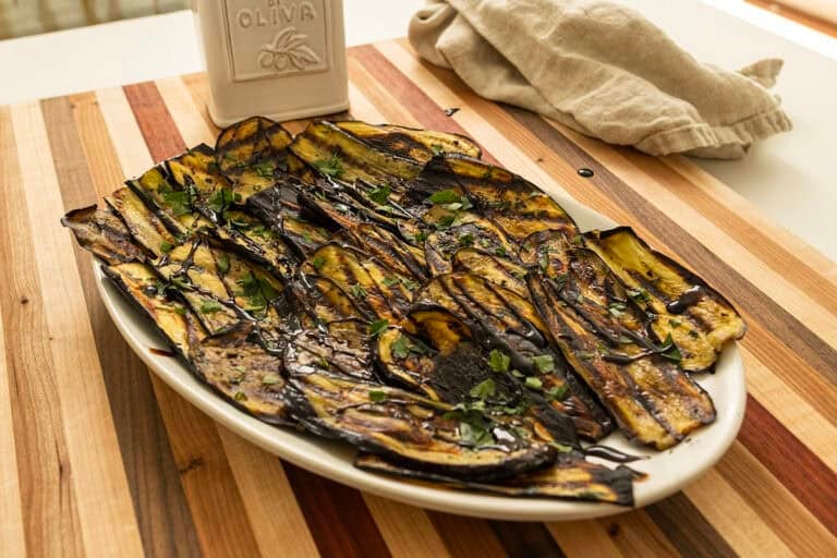 Balsamic Italian Grilled Eggplant - Always From Scratch